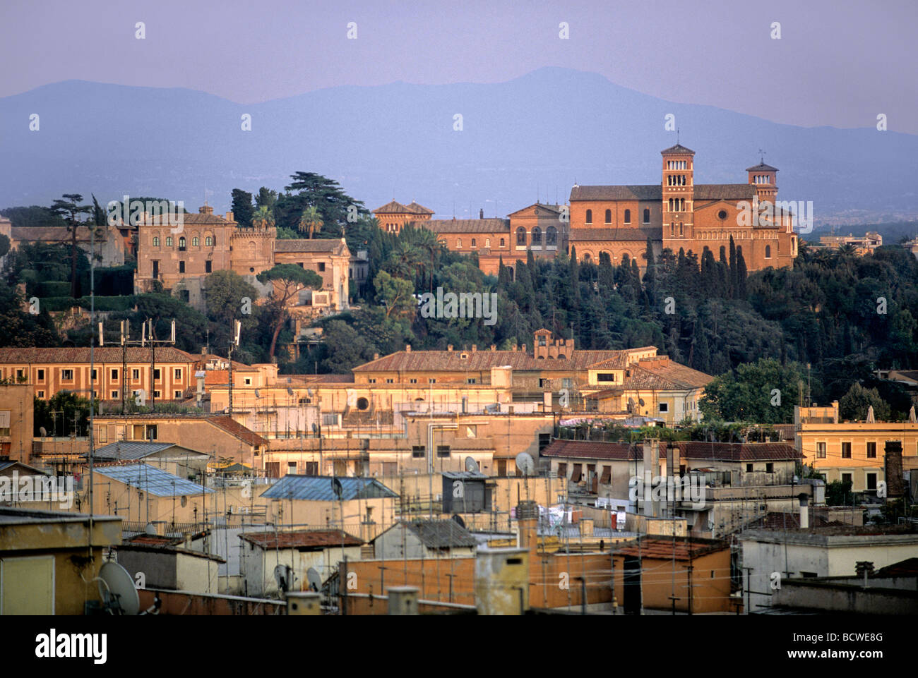 Churches of Santa Maria del Priorato and Sant' Anselmo, Aventine, Monte ...