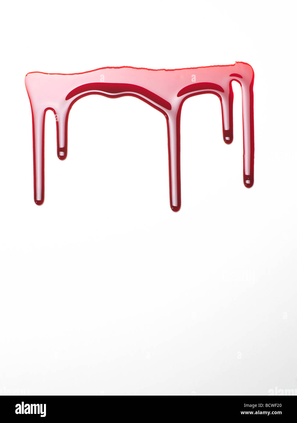 running blood 4 Stock Photo - Alamy