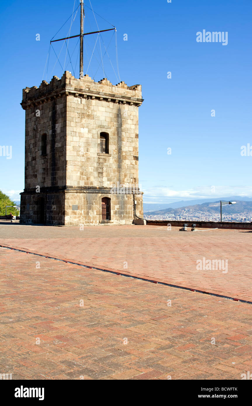 Communication tower designed by Santiago Calatrava Barcelona Catalonia ...