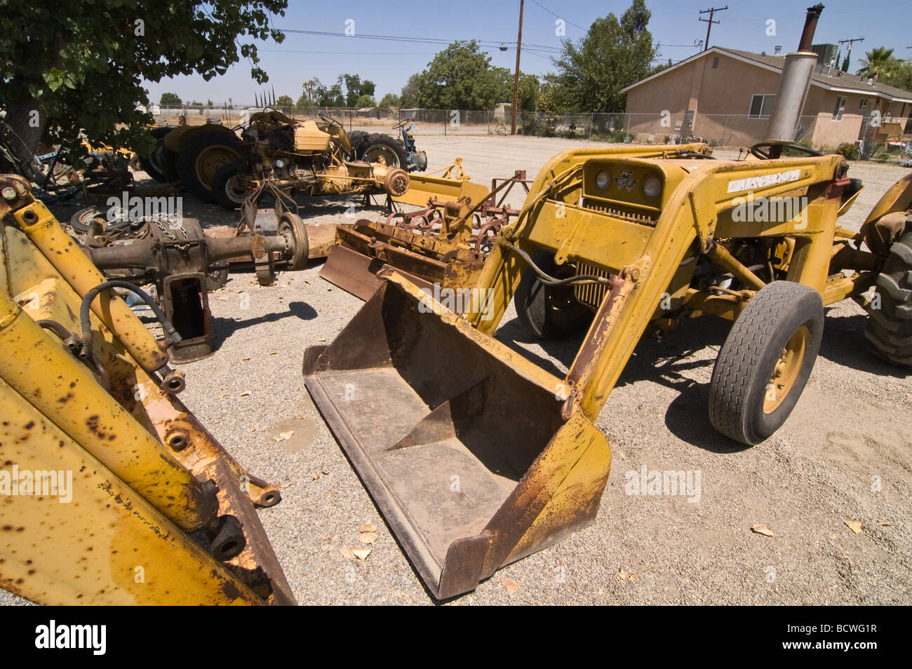 various types of earth moving equipment Stock Photo - Alamy