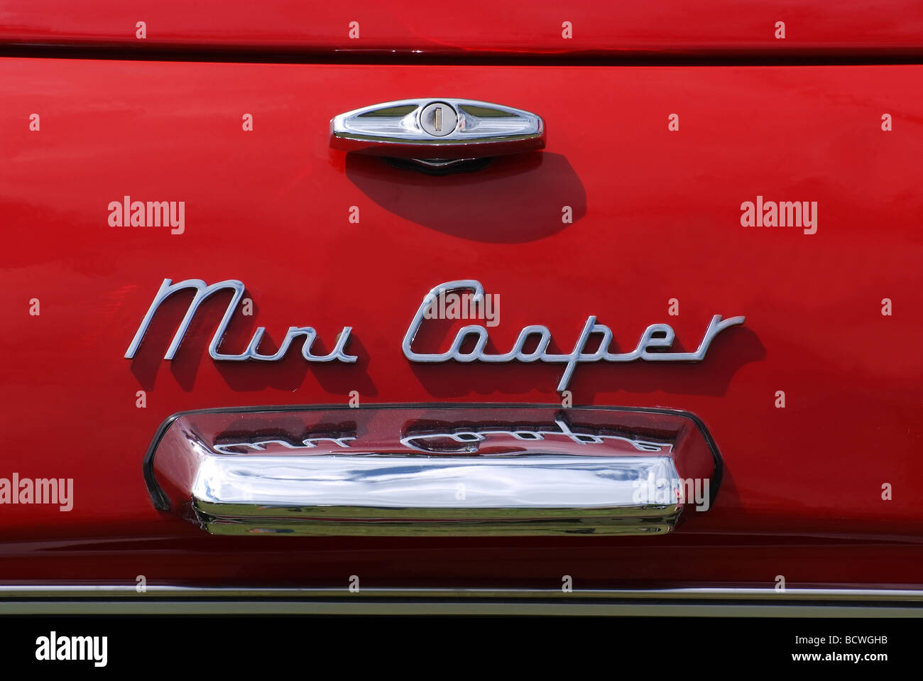 Mini cooper badge hi-res stock photography and images - Alamy
