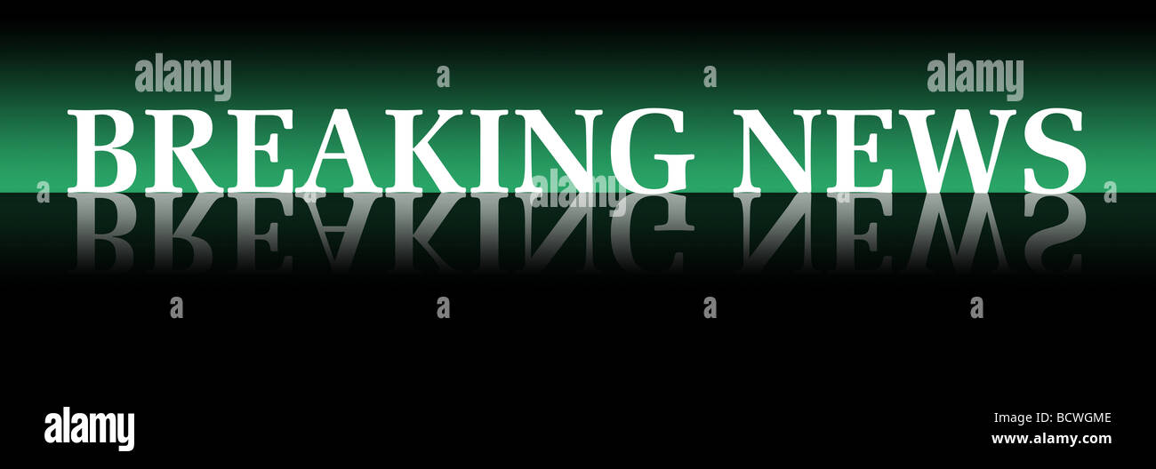 News breaking report hi-res stock photography and images - Alamy