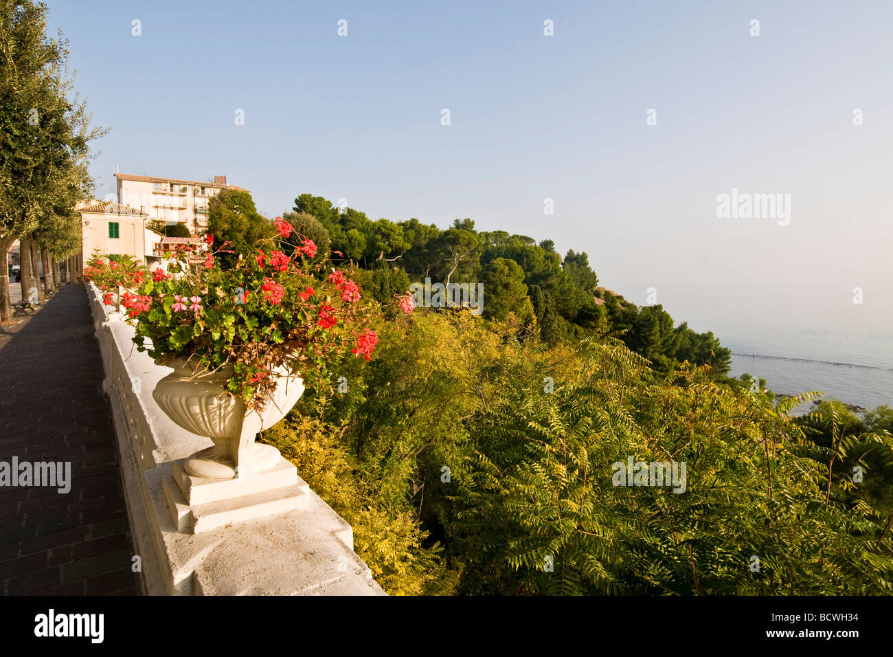 Landscape Numana Ancona Italy Stock Photo - Alamy