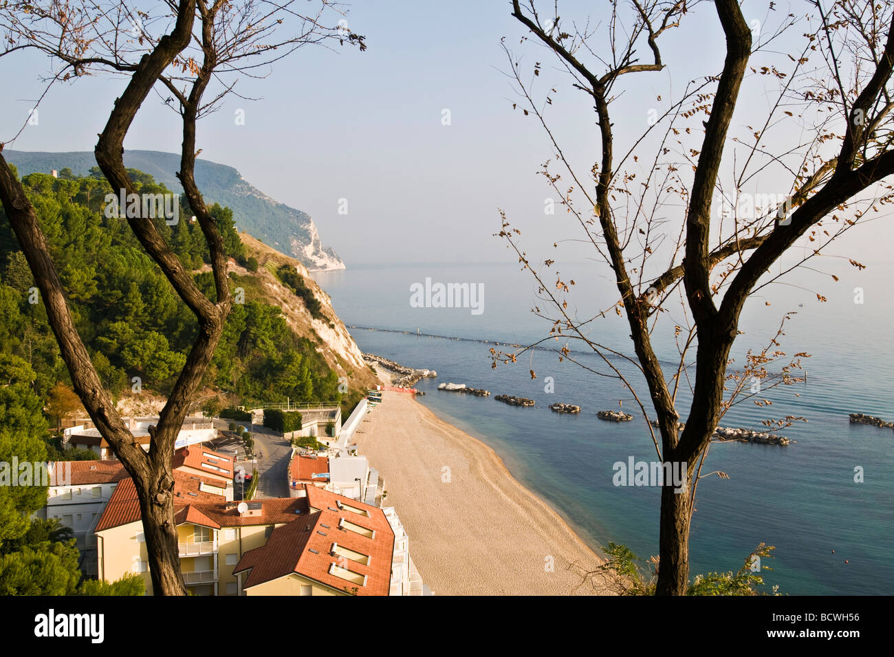 Landscape Numana Ancona Italy Stock Photo - Alamy
