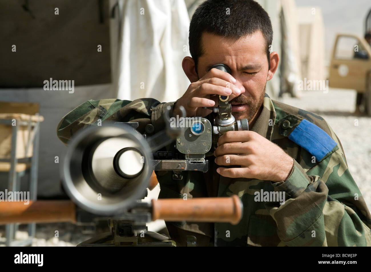Afghan National Army recruits in training at the Kabul Military ...