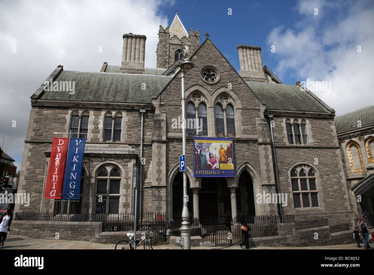 former synod house now dublinia museum and viking world exhibit at ...