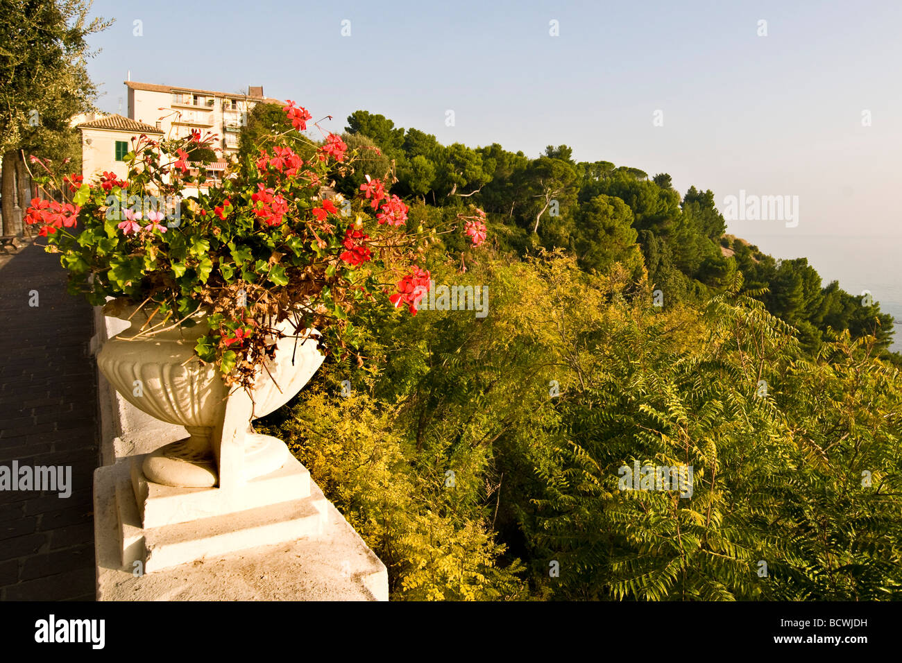 Landscape Numana Ancona Italy Stock Photo - Alamy