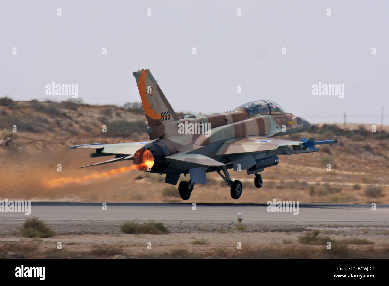 Israeli Air Force F 16I Fighter jet Stock Photo - Alamy