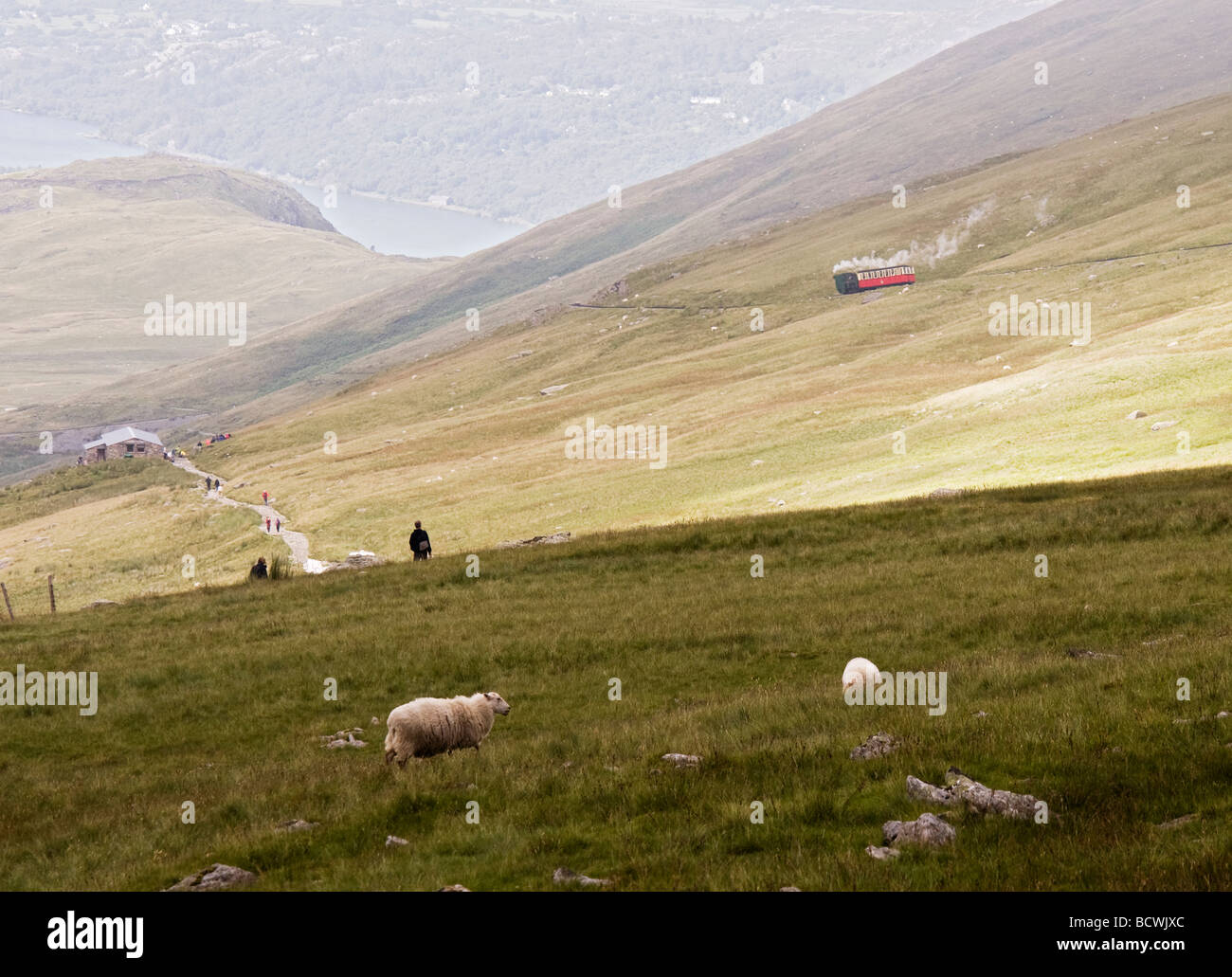 Snowdon Railway 4 Stock Photo - Alamy