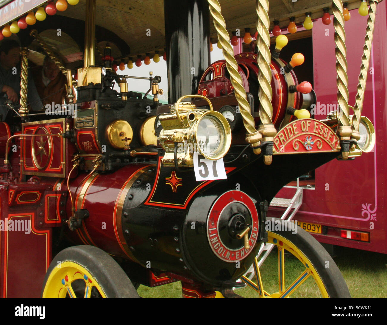 Steam Engine Close-Up Stock Photo - Alamy