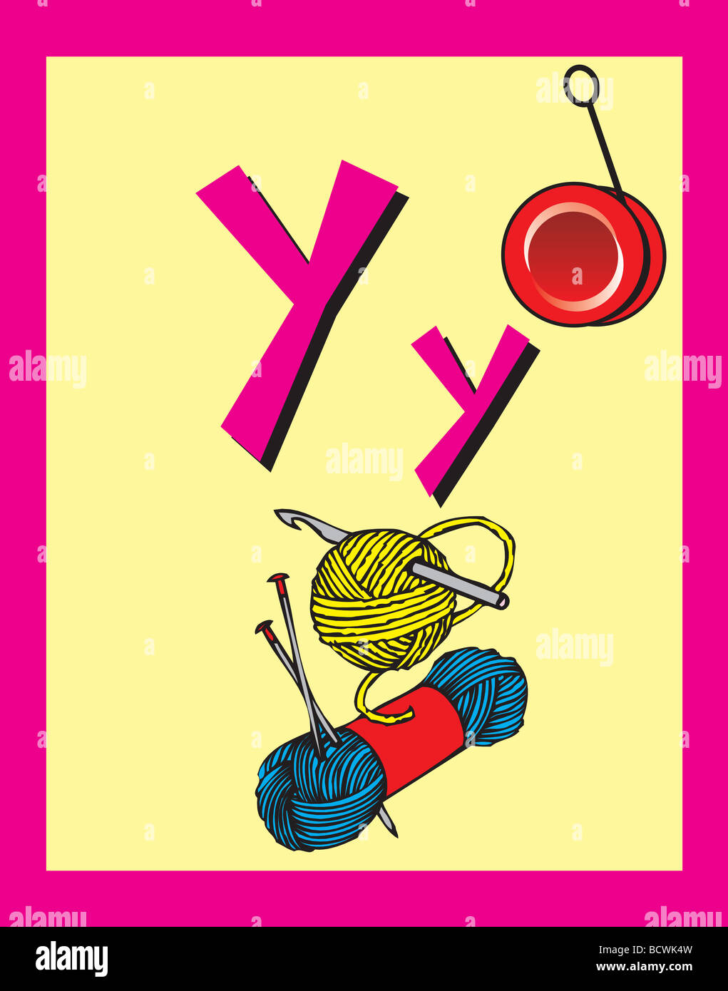 Letter alphabet font vector yarn hi-res stock photography and images ...