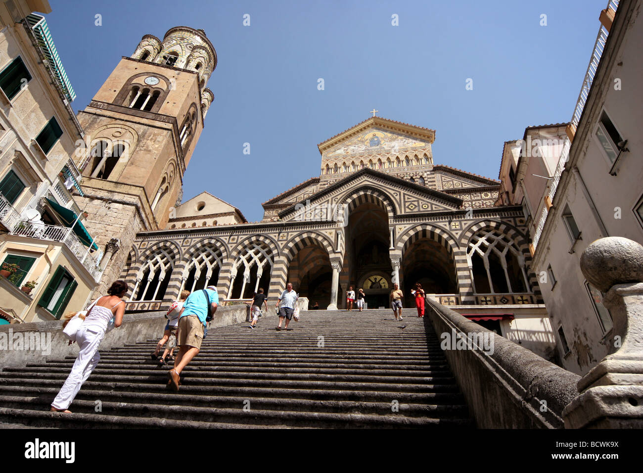 Amalfi Duomo Cathedral Neapolitan Riviera Italy Stock Photo - Alamy