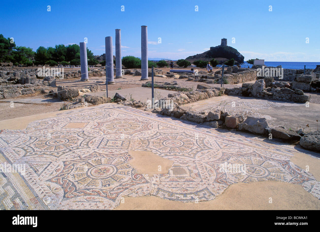 Nora roman ruins pula sardinia hi-res stock photography and images - Alamy