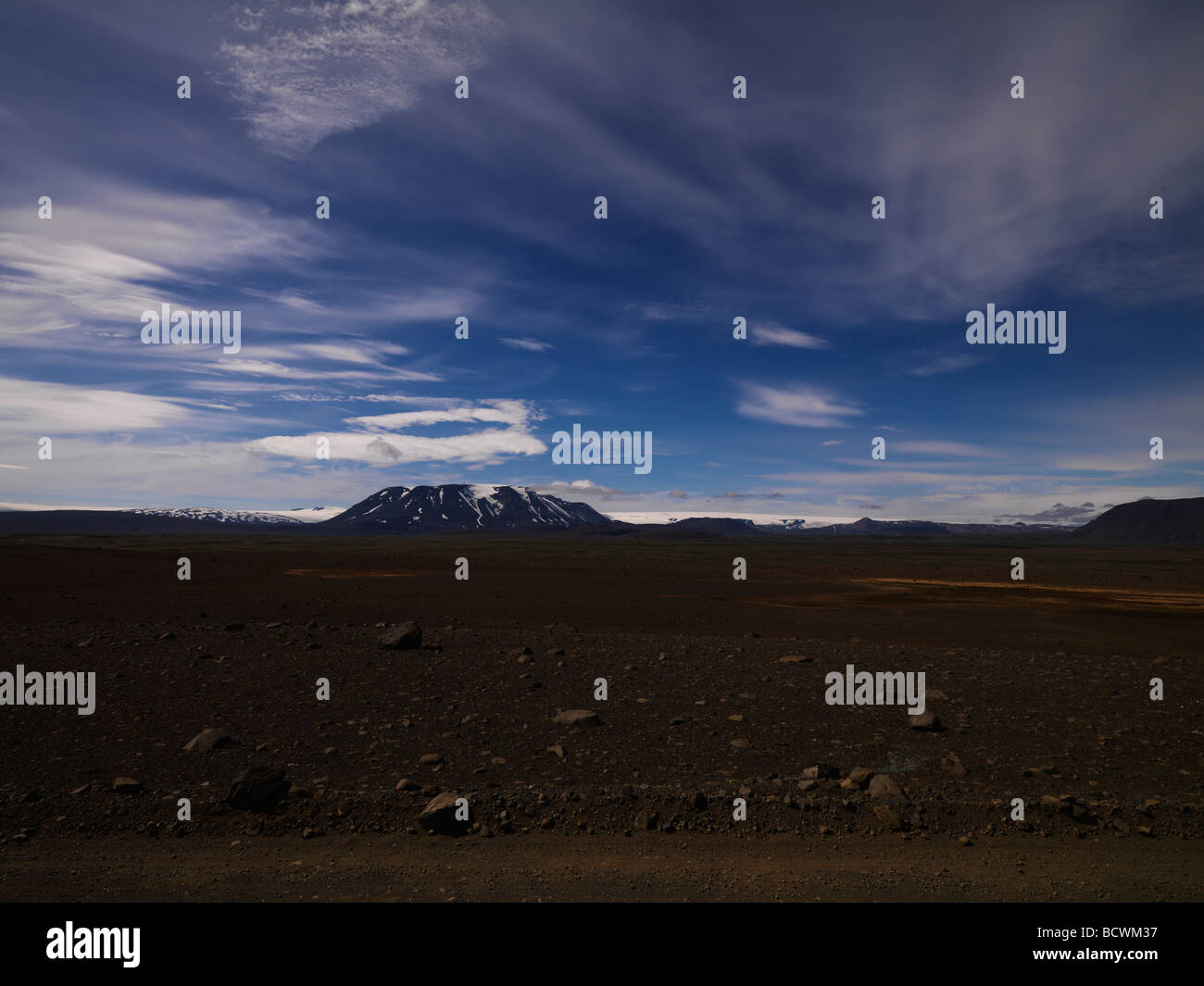 snow topped mountains in Iceland Stock Photo - Alamy