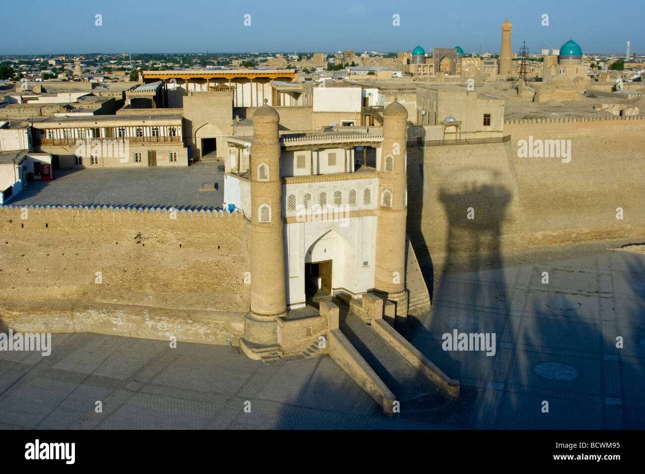 Uzbekistan, bukhara, ark citadel hi-res stock photography and images ...