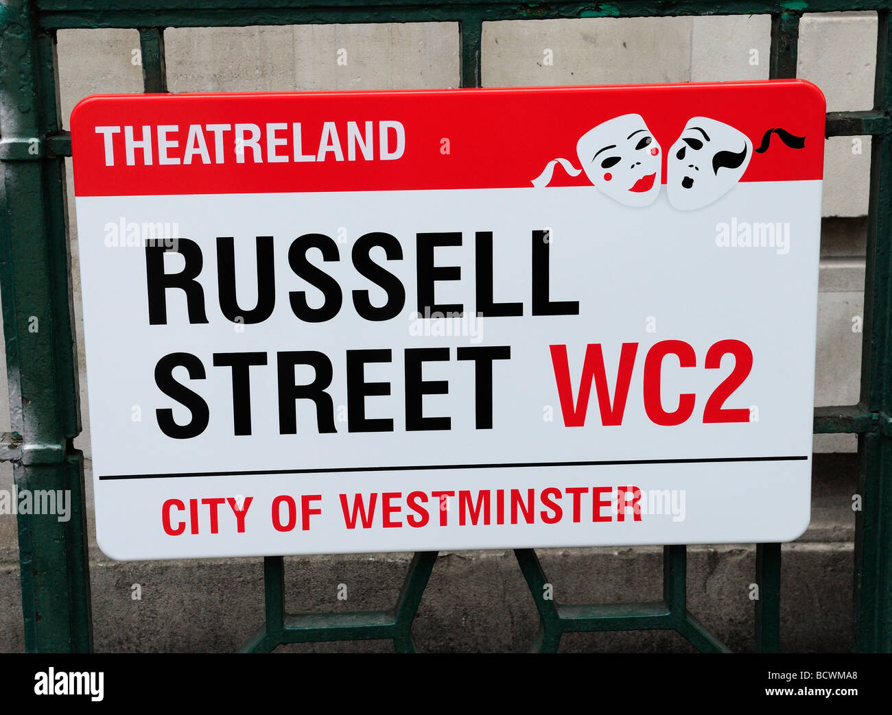 Russell Street Sign London, England, Britain Stock Photo - Alamy