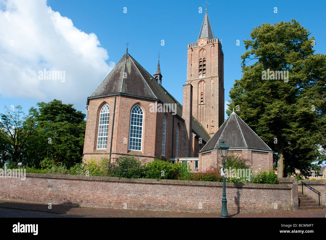 Old Dutch church Stock Photo - Alamy