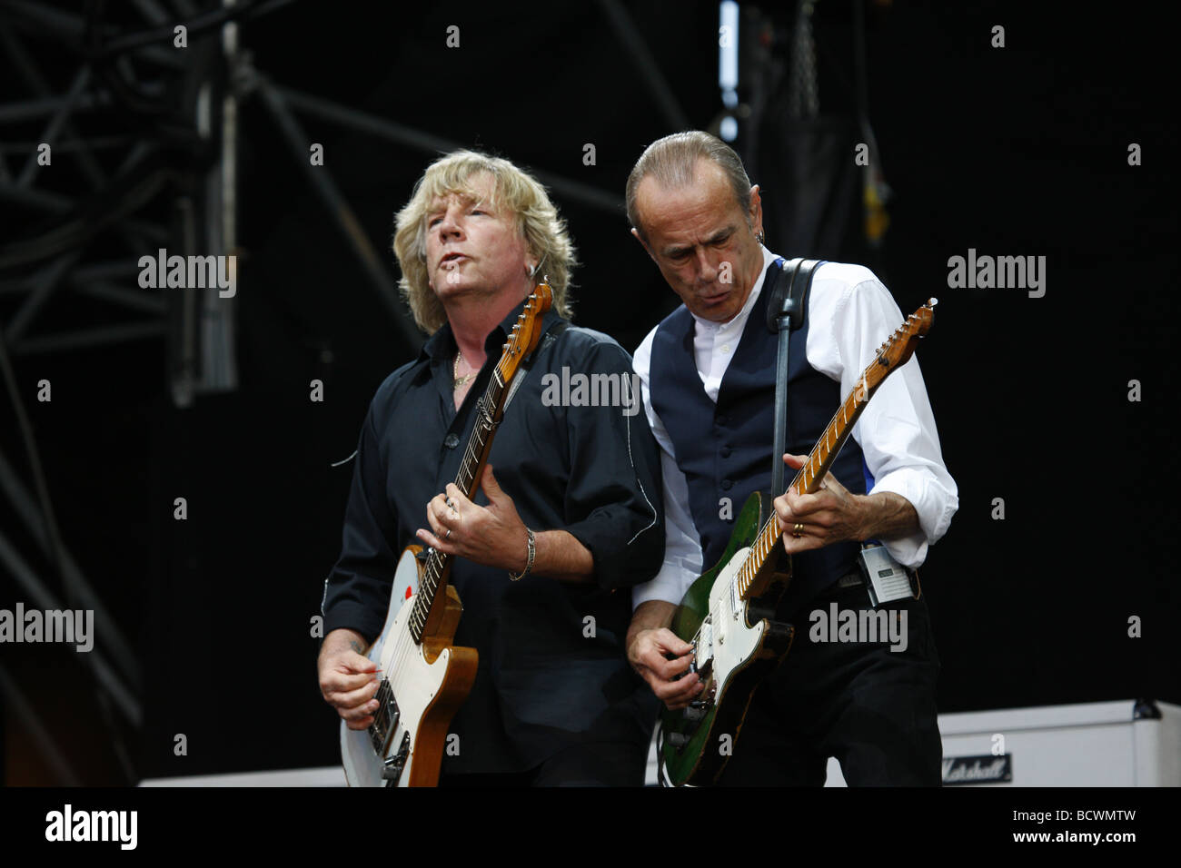 Francis Rossi and Rick Parfitt, Status Quo, British rock musician, Open ...