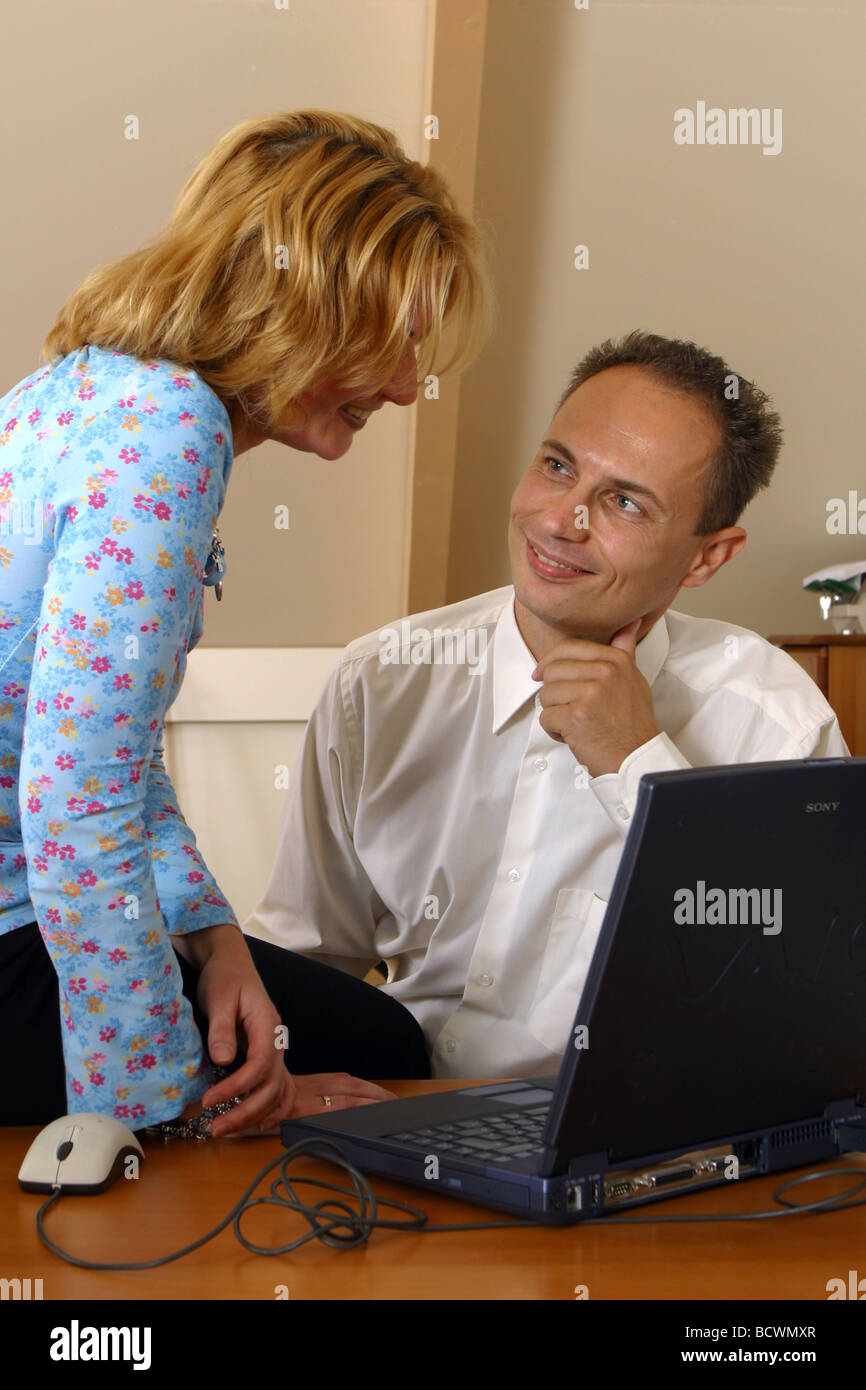 Corporate business assistant Stock Photo - Alamy