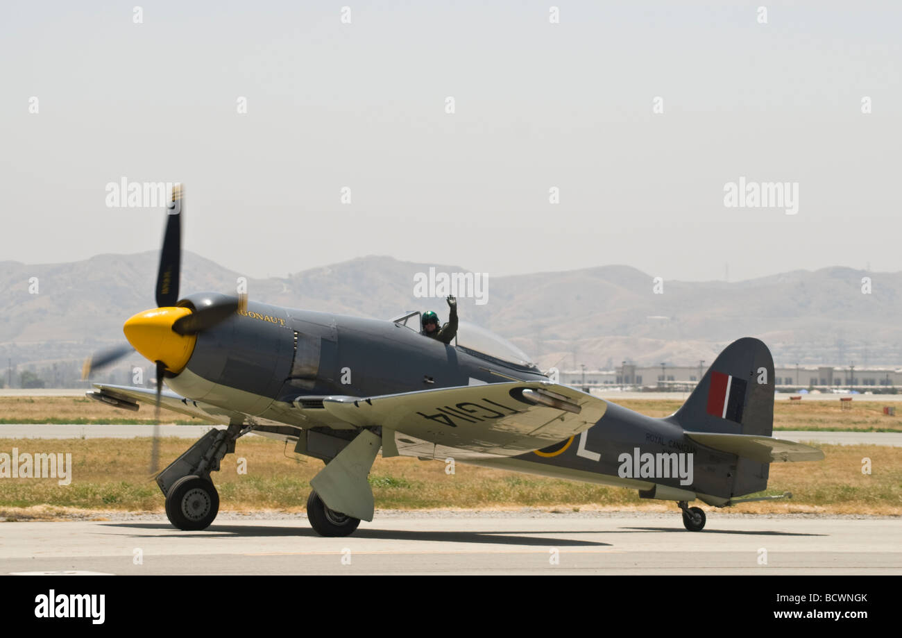 Hawker sea fury fighter bomber hi-res stock photography and images - Alamy