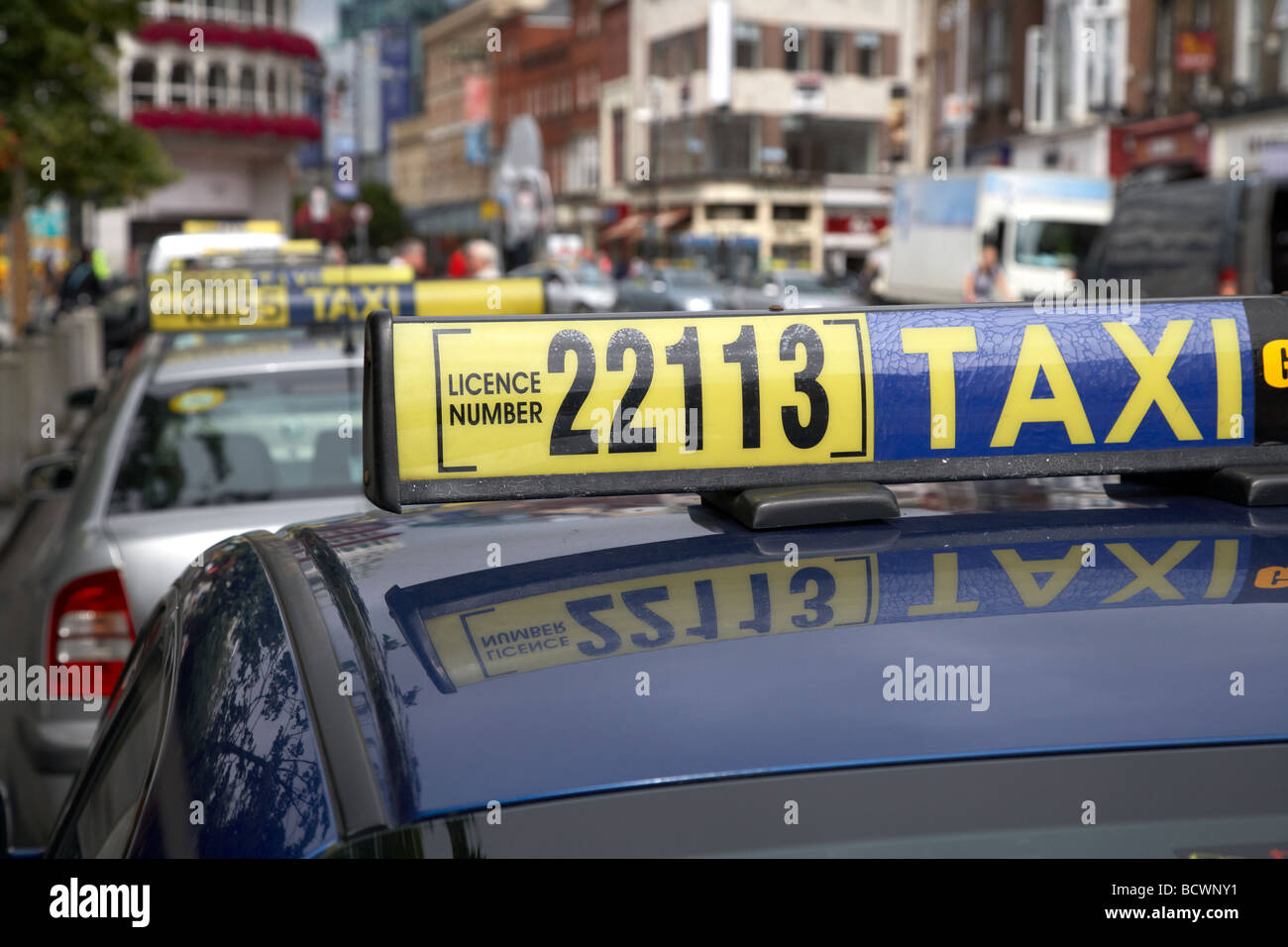 Cab rank dublin hi-res stock photography and images - Alamy