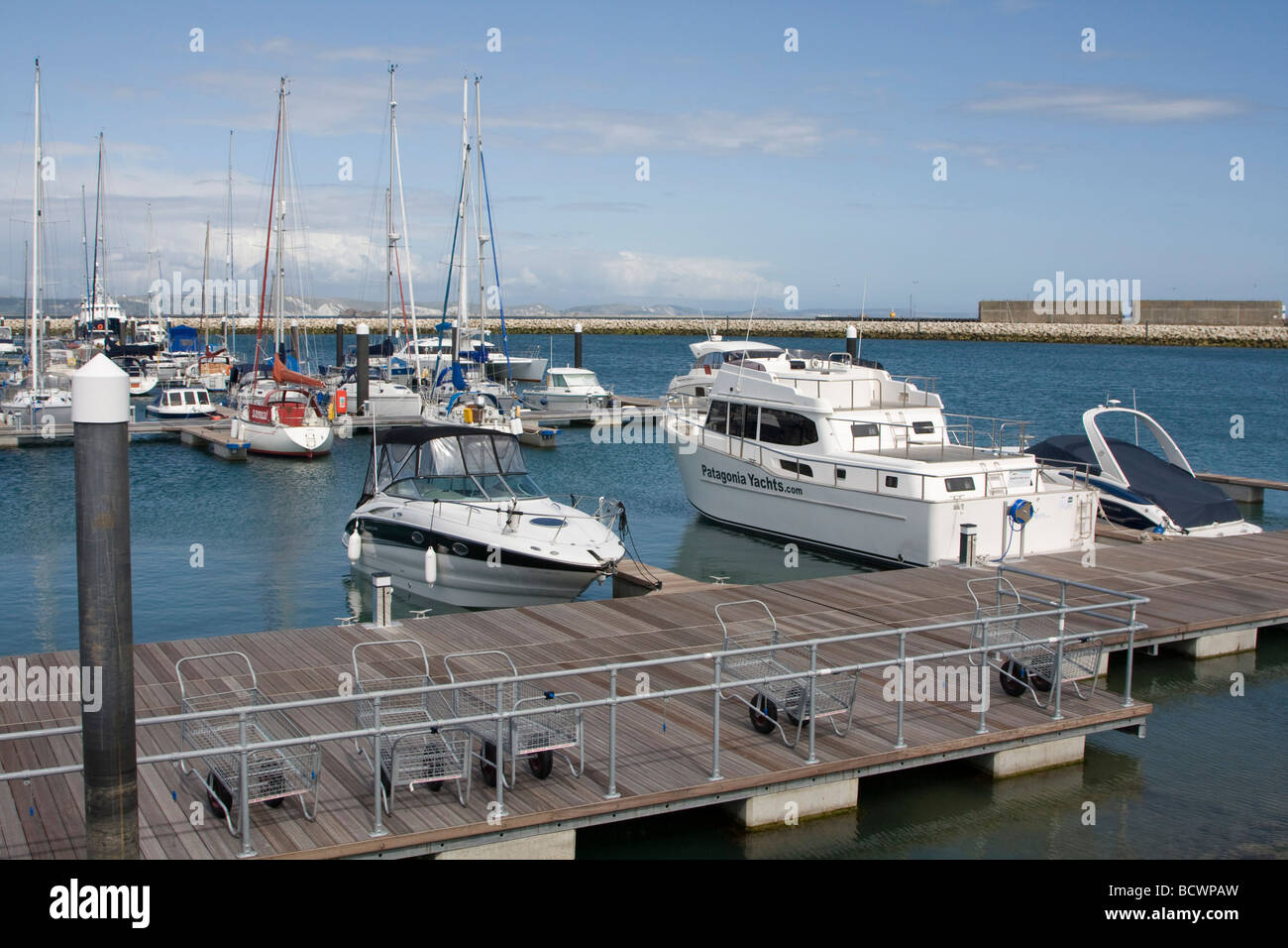 portland marina dorset england uk gb Stock Photo - Alamy