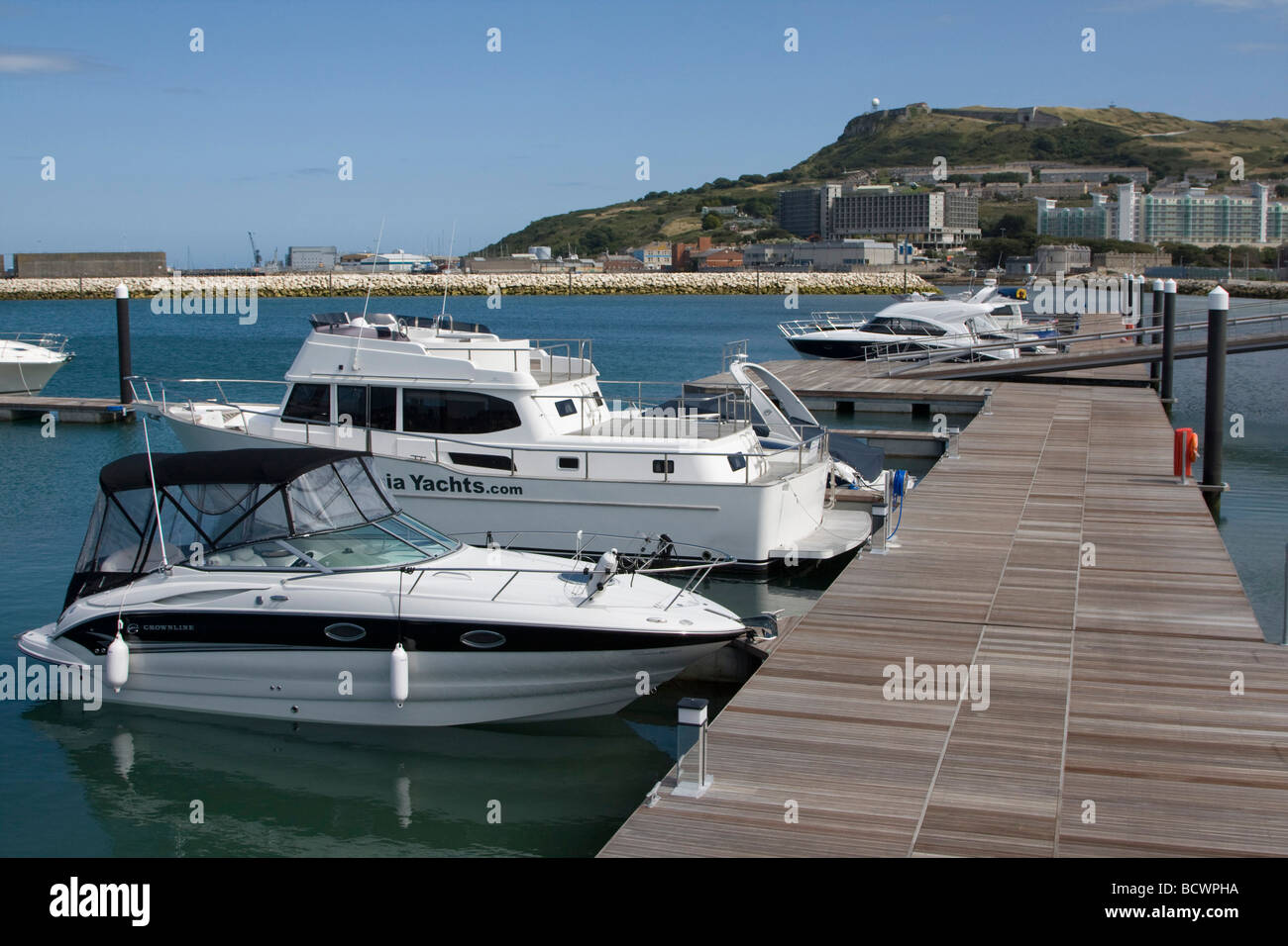 portland marina dorset england uk gb Stock Photo - Alamy
