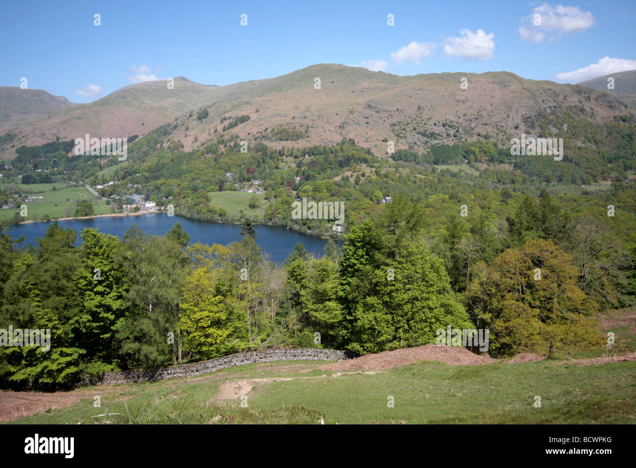 views of coniston water - lake district Stock Photo - Alamy