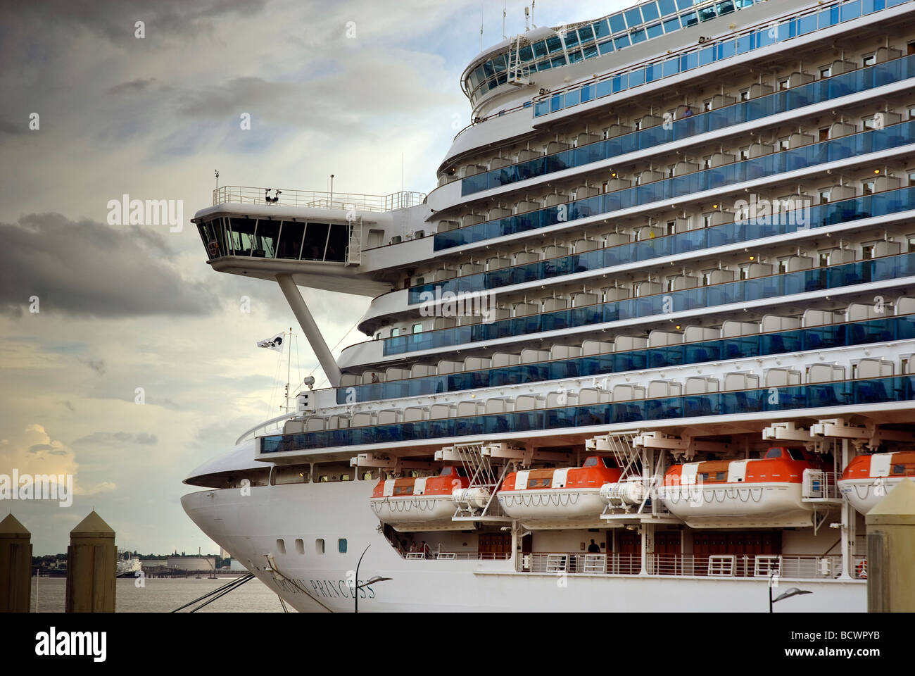 The cruise liner Crown Princess Stock Photo - Alamy