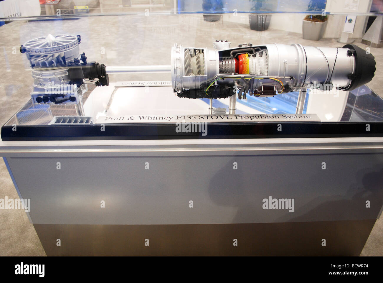 Model of the GP7200 Engine Designed and manufactured by GE Aviation and ...