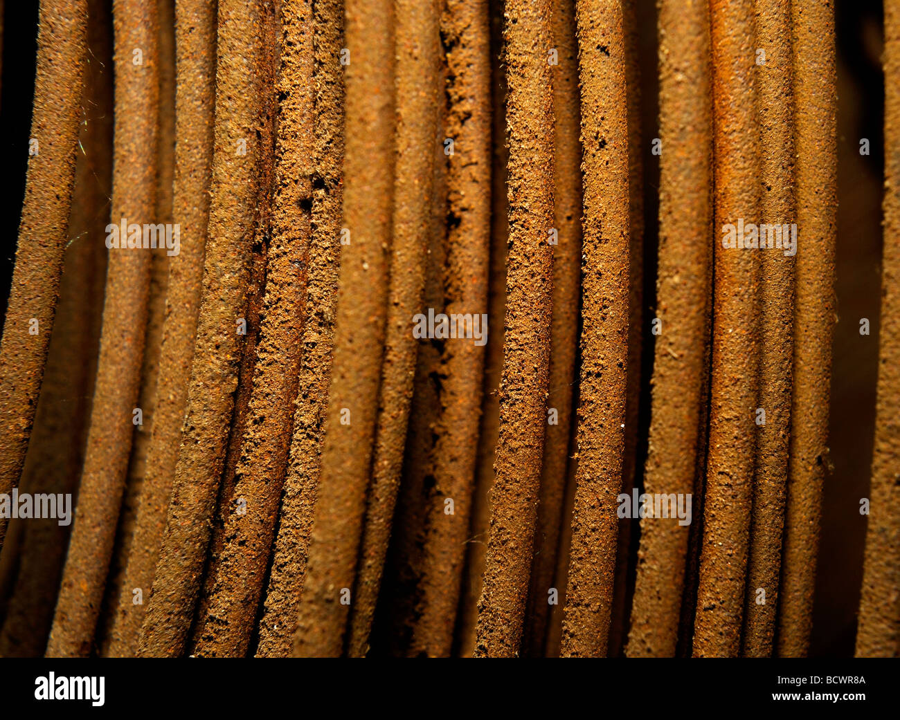 Rusty steel ropes Stock Photo - Alamy