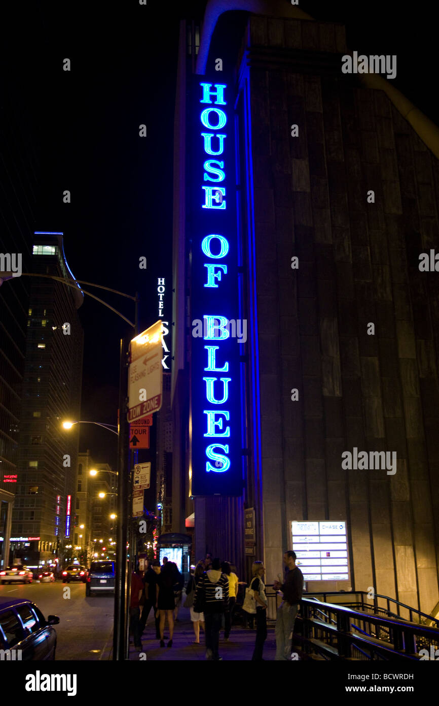 House of blues sign hi-res stock photography and images - Alamy