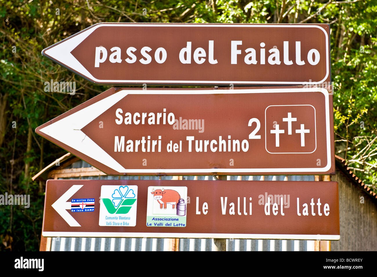 Turchino Pass Genoa Italy Stock Photo - Alamy