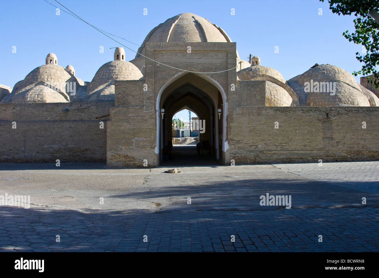 Trading Dome in Bukhara Uzbekistan Stock Photo - Alamy