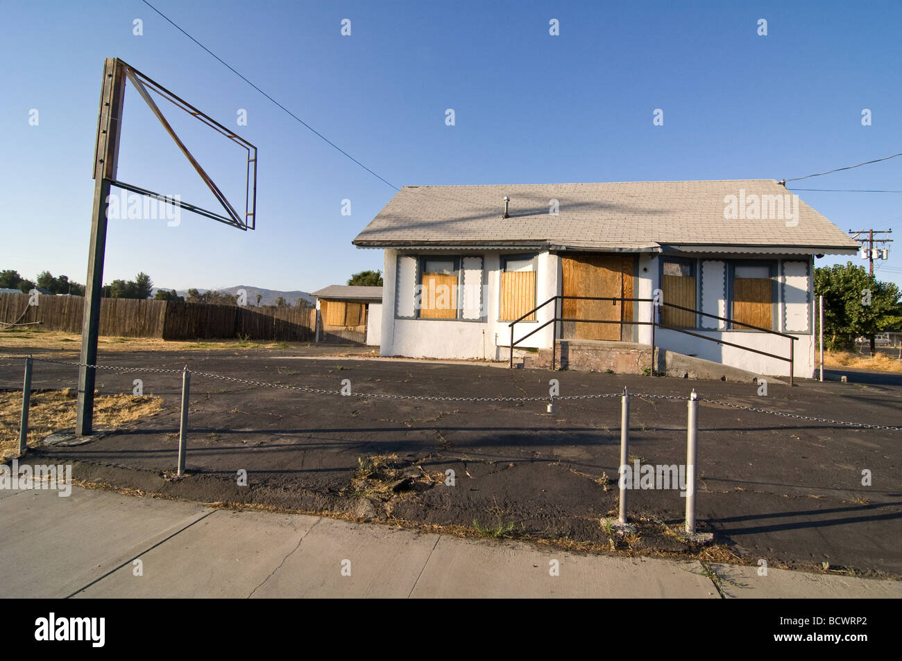 An abandoned house off Highway 74, Hemet, California Stock Photo - Alamy