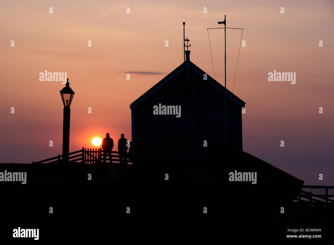 Boathouse silhouette hi-res stock photography and images - Alamy