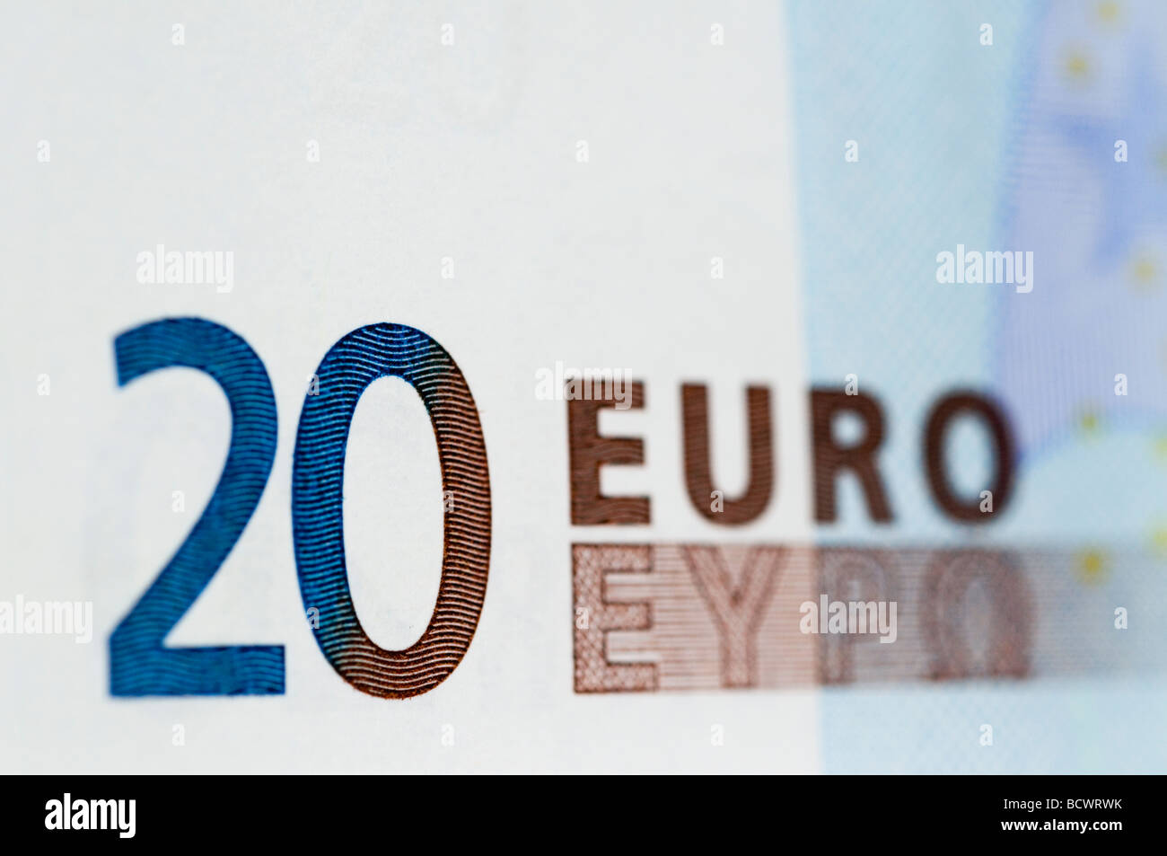 20 euro note hi-res stock photography and images - Alamy