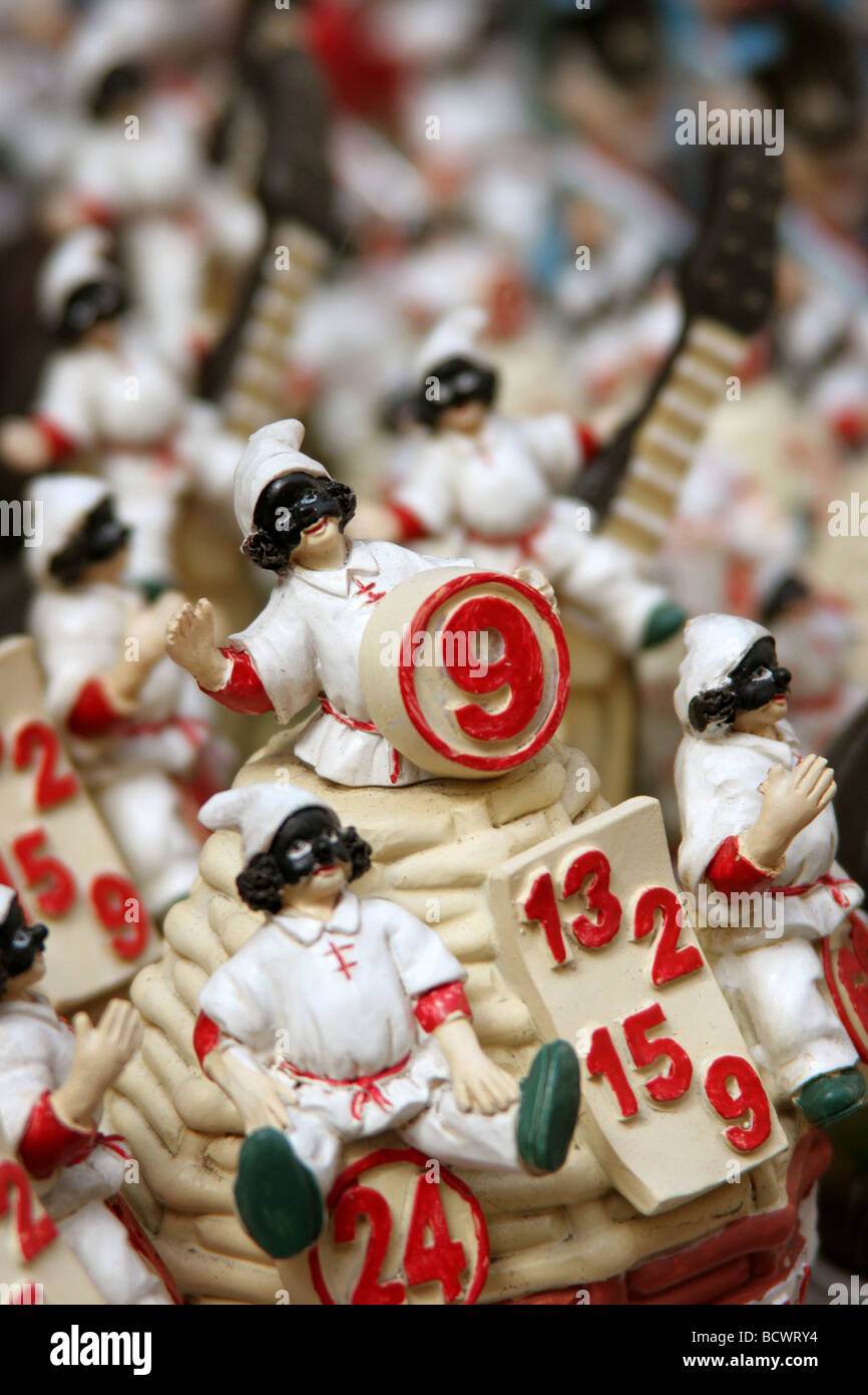 Pulcinelle Souvenir models Naples Souvenirs Stock Photo - Alamy