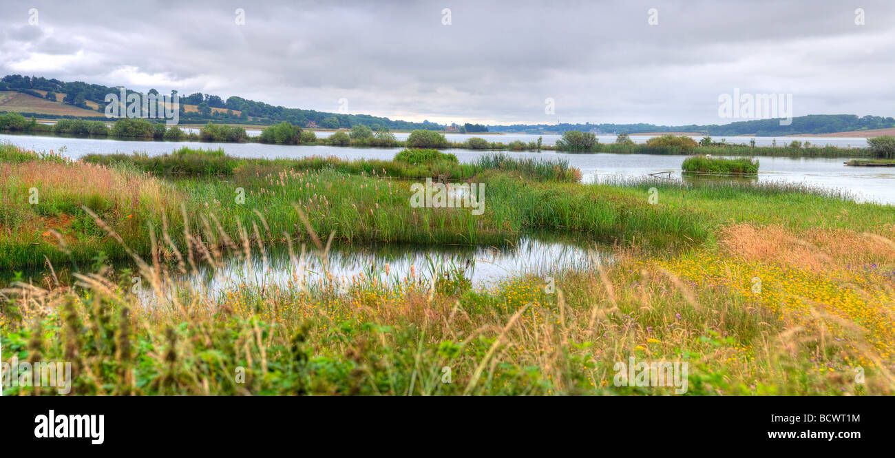 rutland countryside water Stock Photo - Alamy