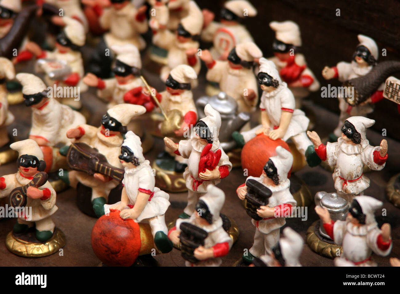 Pulcinelle Souvenir models Naples Souvenirs Stock Photo - Alamy