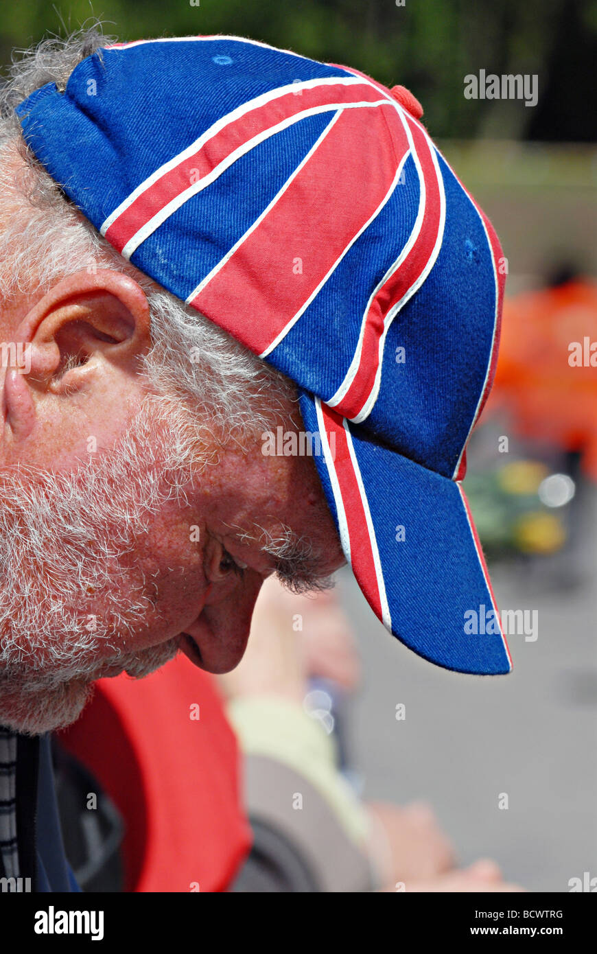 Union Jack Cap Stock Photo - Alamy