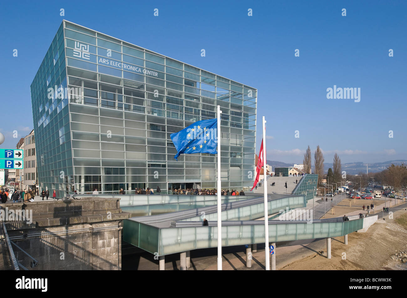 Facade ars electronica center hi-res stock photography and images - Alamy