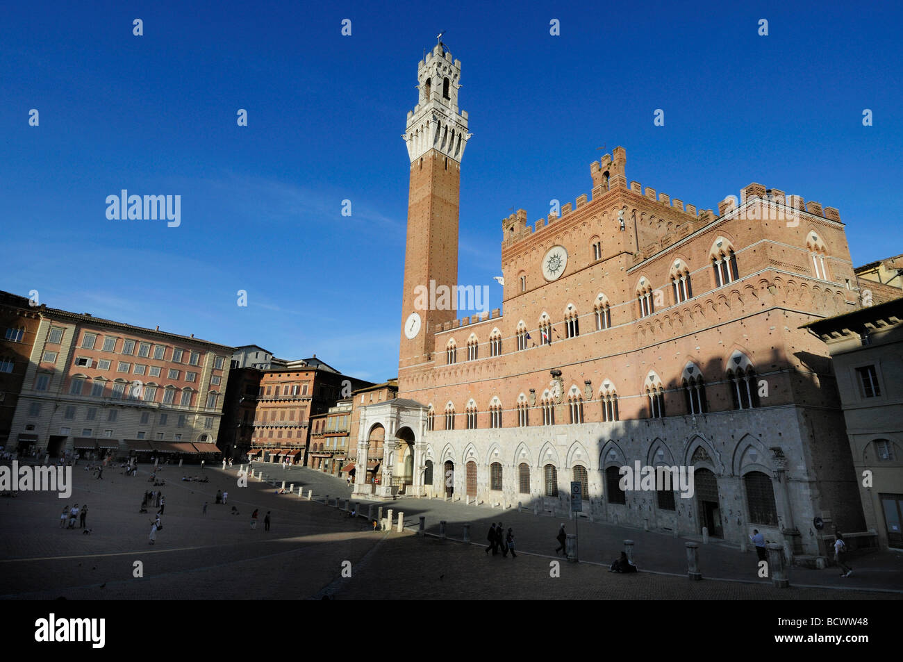 Siena town hall hi-res stock photography and images - Alamy