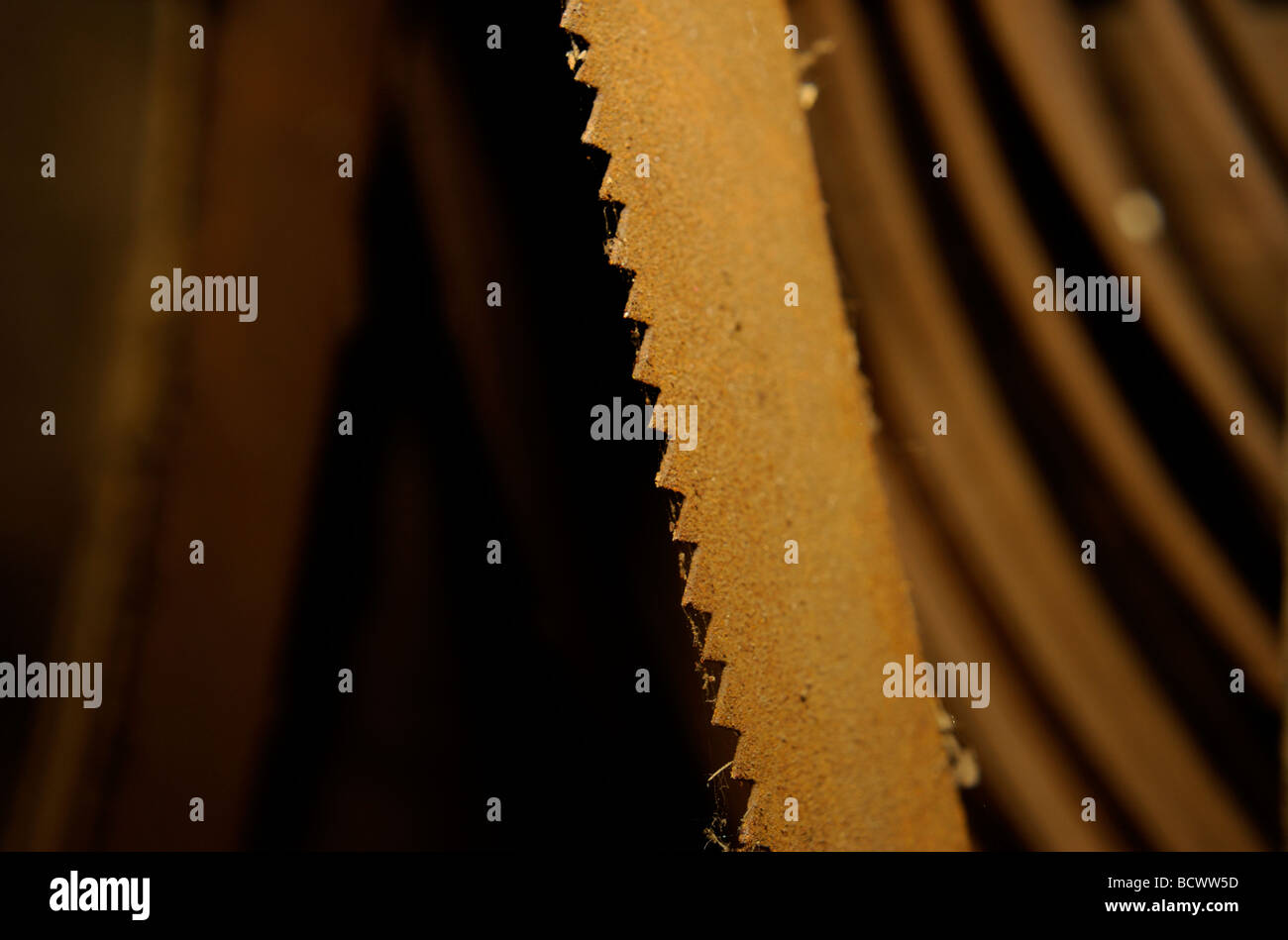 Old rusted saw hi-res stock photography and images - Alamy