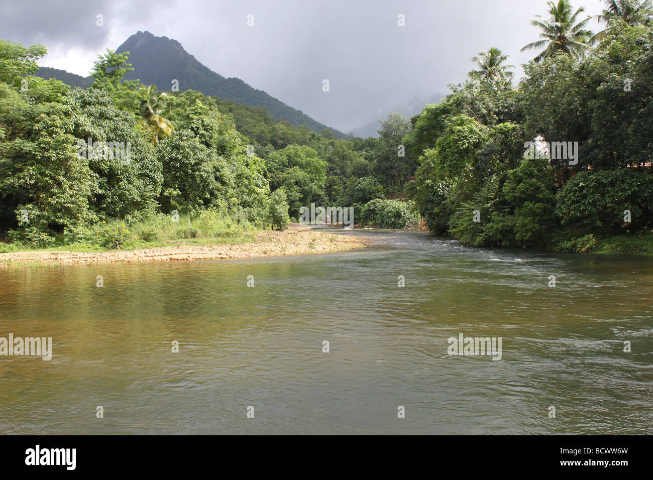 River Kerala India Stock Photo - Alamy
