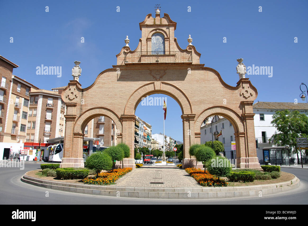 Puerta de Estepa, Antequera, Malaga Province, Andalusia, Spain Stock ...