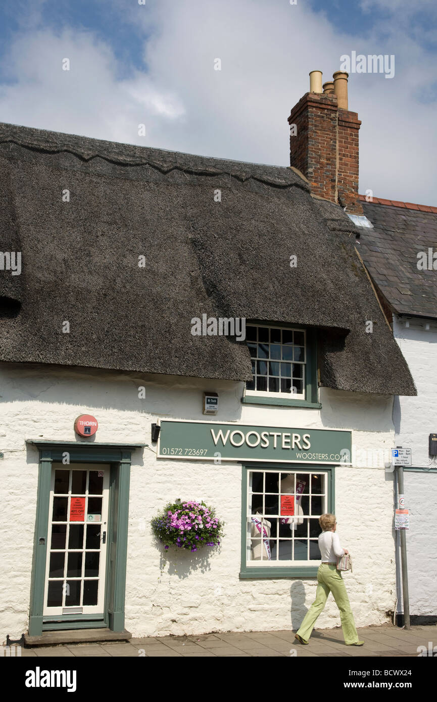 rutland shopping oakham Stock Photo - Alamy