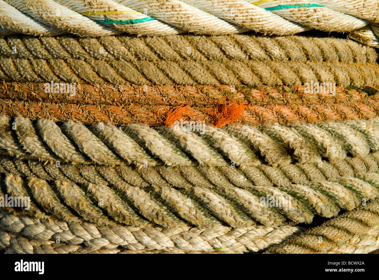 Wound Rope Around High Resolution Stock Photography and Images - Alamy