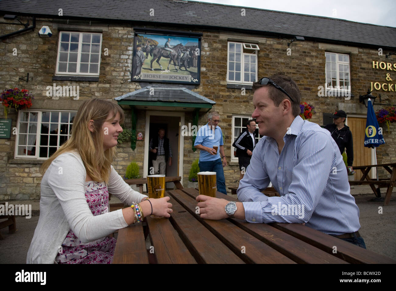 rutland oakham uppingham pub english traditional Stock Photo - Alamy