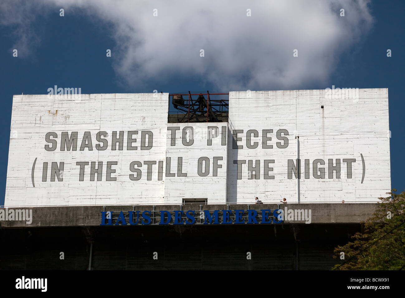Smashed to pieces (in the still of the night); artwork by Lawrence ...